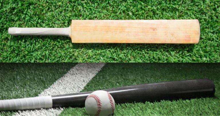 Baseball Bat Vs. Cricket Bat [The Important Differences]